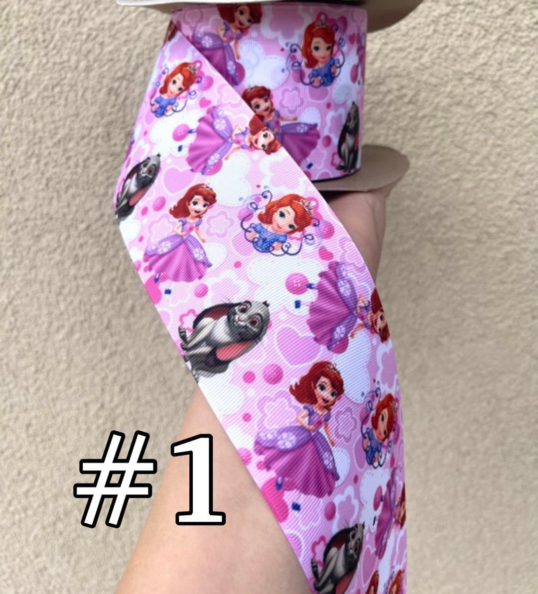 3 Sofia Inspired Ribbon 3 Princesa Sofía Ribbon Grosgrain - Etsy