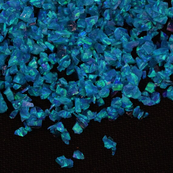 Oasis Crushed Opal for Inlay 10G Oasis Crushed Opal Bulk Pack Inlay Material Woodworking Ring Making Resin Art Nail Art Blue Opal Etsy