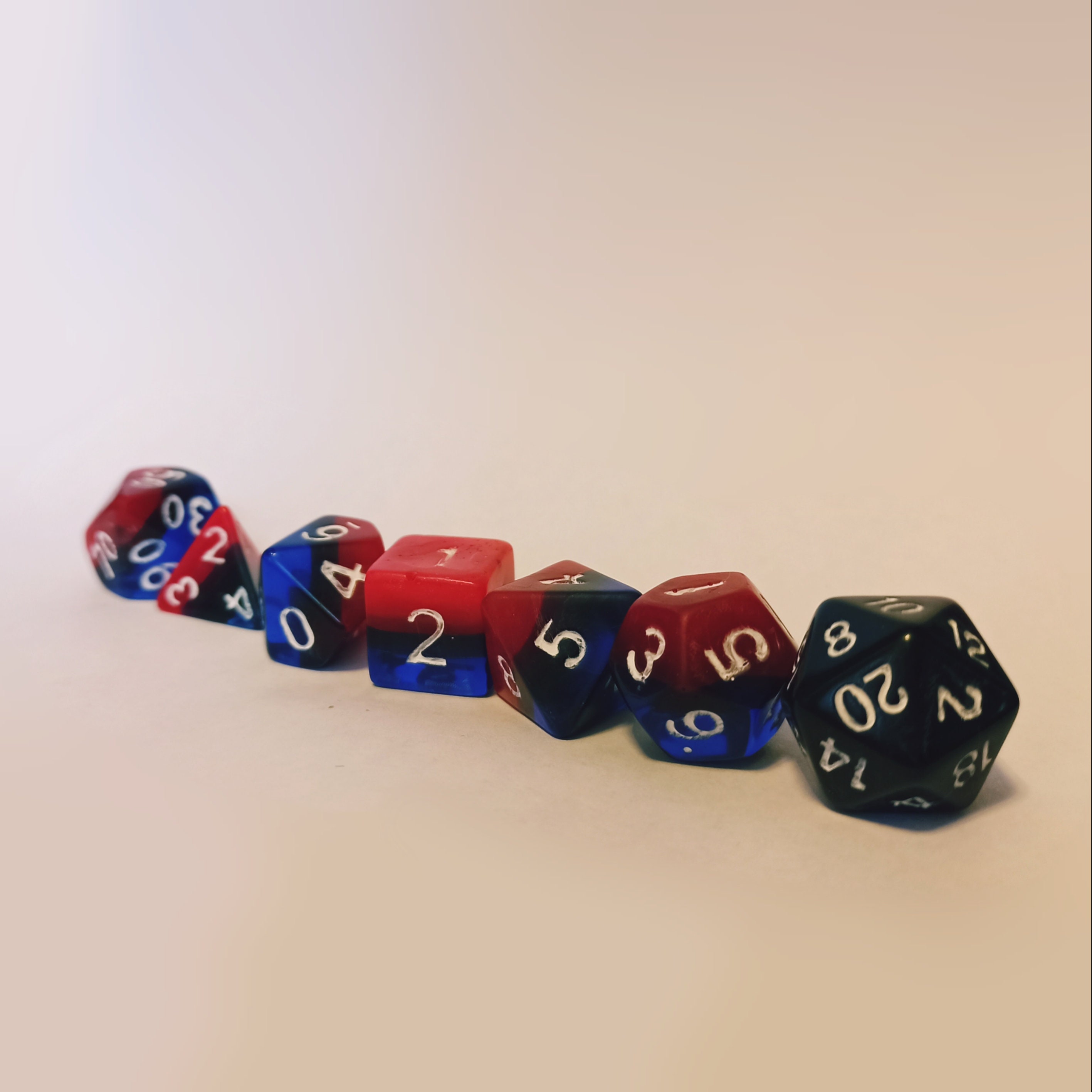Bisexual Pride Flag Dice Set - Etsy
