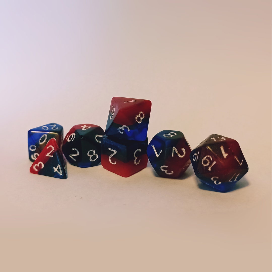 Bisexual Pride Flag Dice Set - Etsy