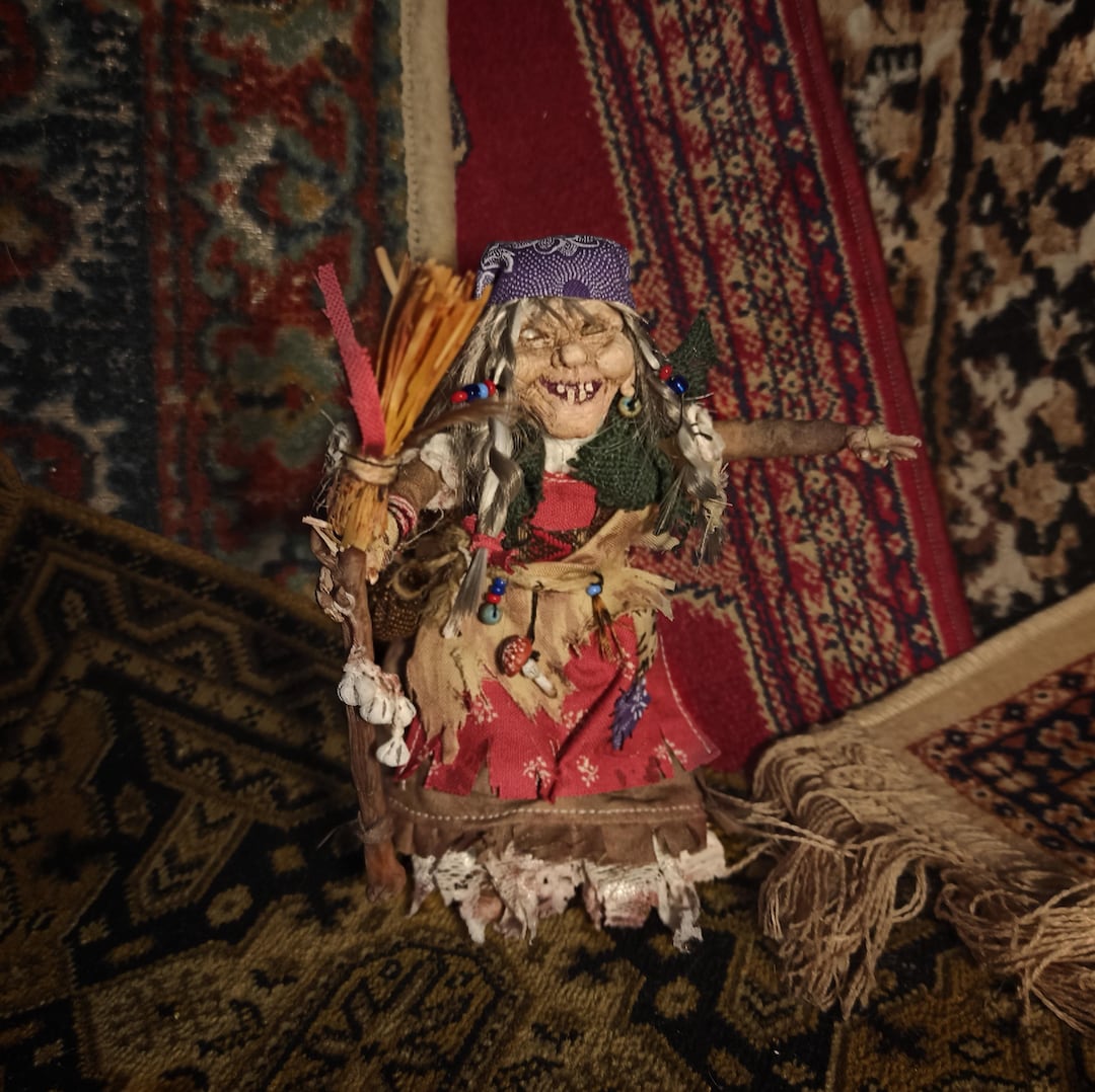 Baba Yaga Artdoll - Etsy