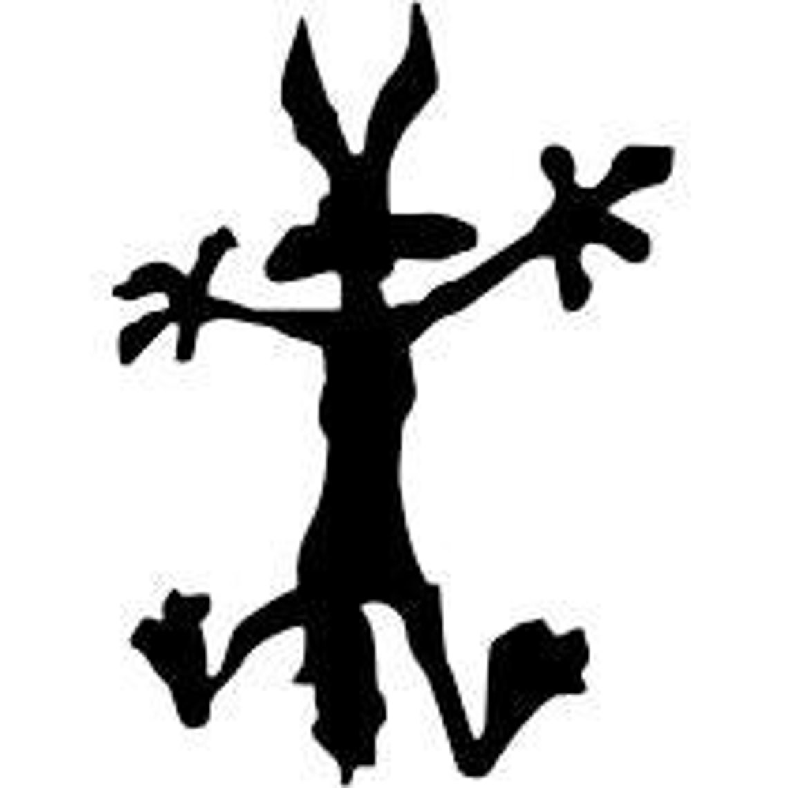 Wile E Coyote Vinyl Decal Car Window Laptop Sticker - Etsy