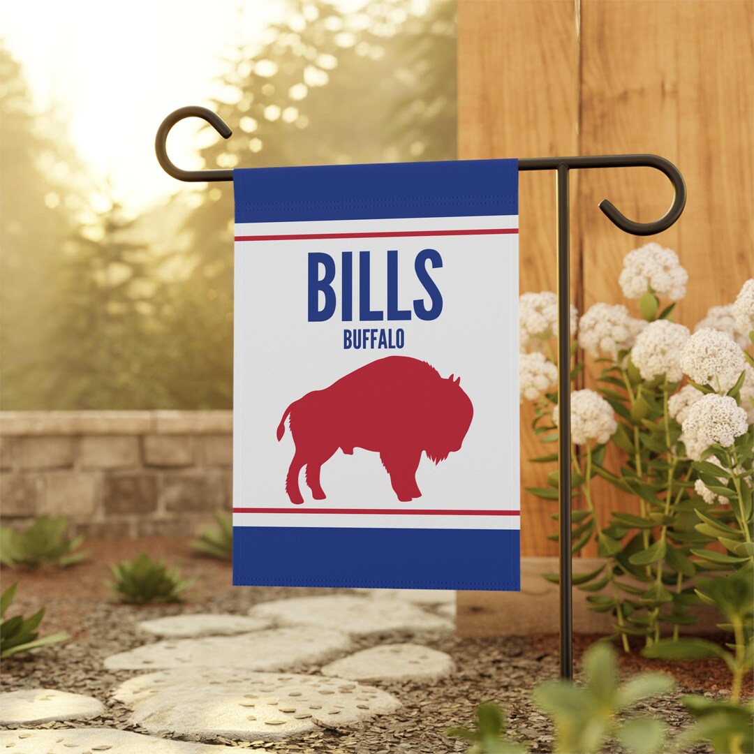 Buffalo Bills Striped Logo Garden Flag - Etsy