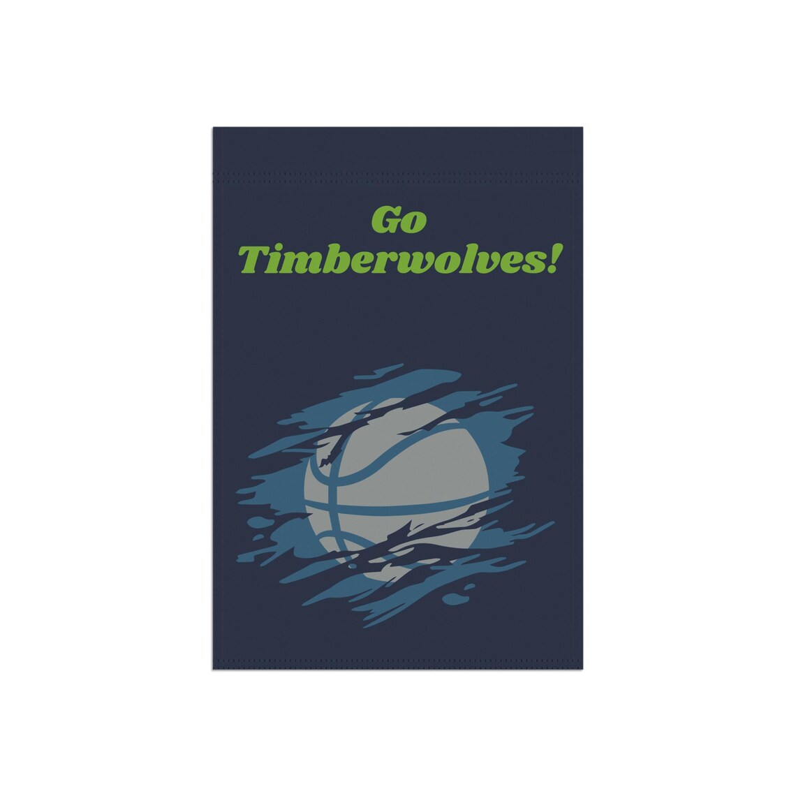 Timberwolves Team Basketball Garden Flag - Etsy