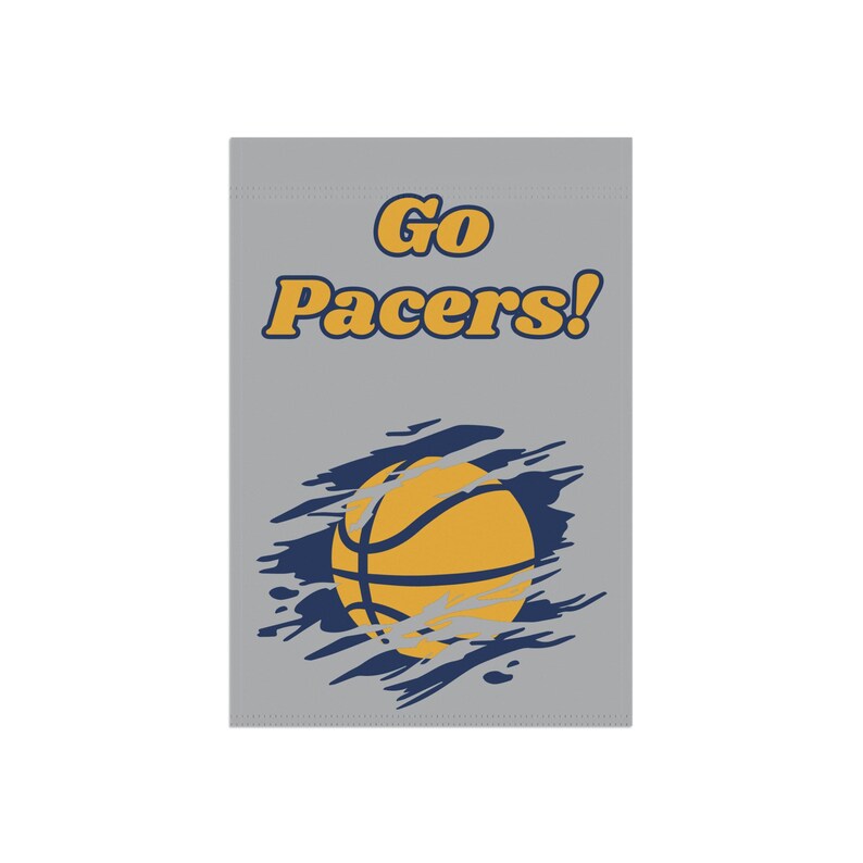 Pacers Team Basketball Garden Flag - Etsy