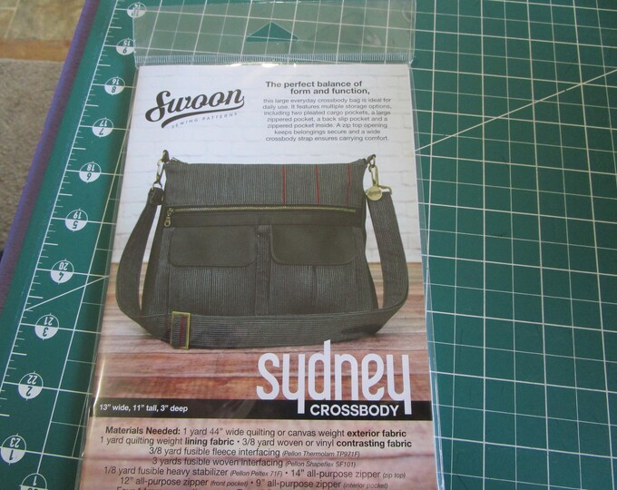 Sydney Crossbody Bag Pattern-by Swoon Sewing Patterns - Etsy