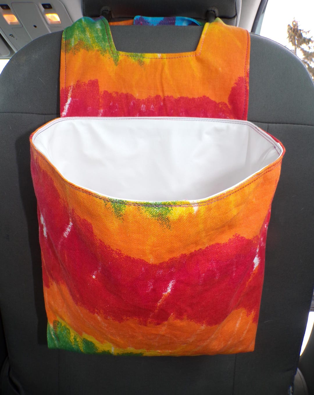 Car Trash Bag, Hanging Trash Bag, Headrest Car Bag, Car Storage Bag ...
