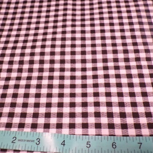 Black and White Checkered Cotton Fabric by the Yard - Etsy