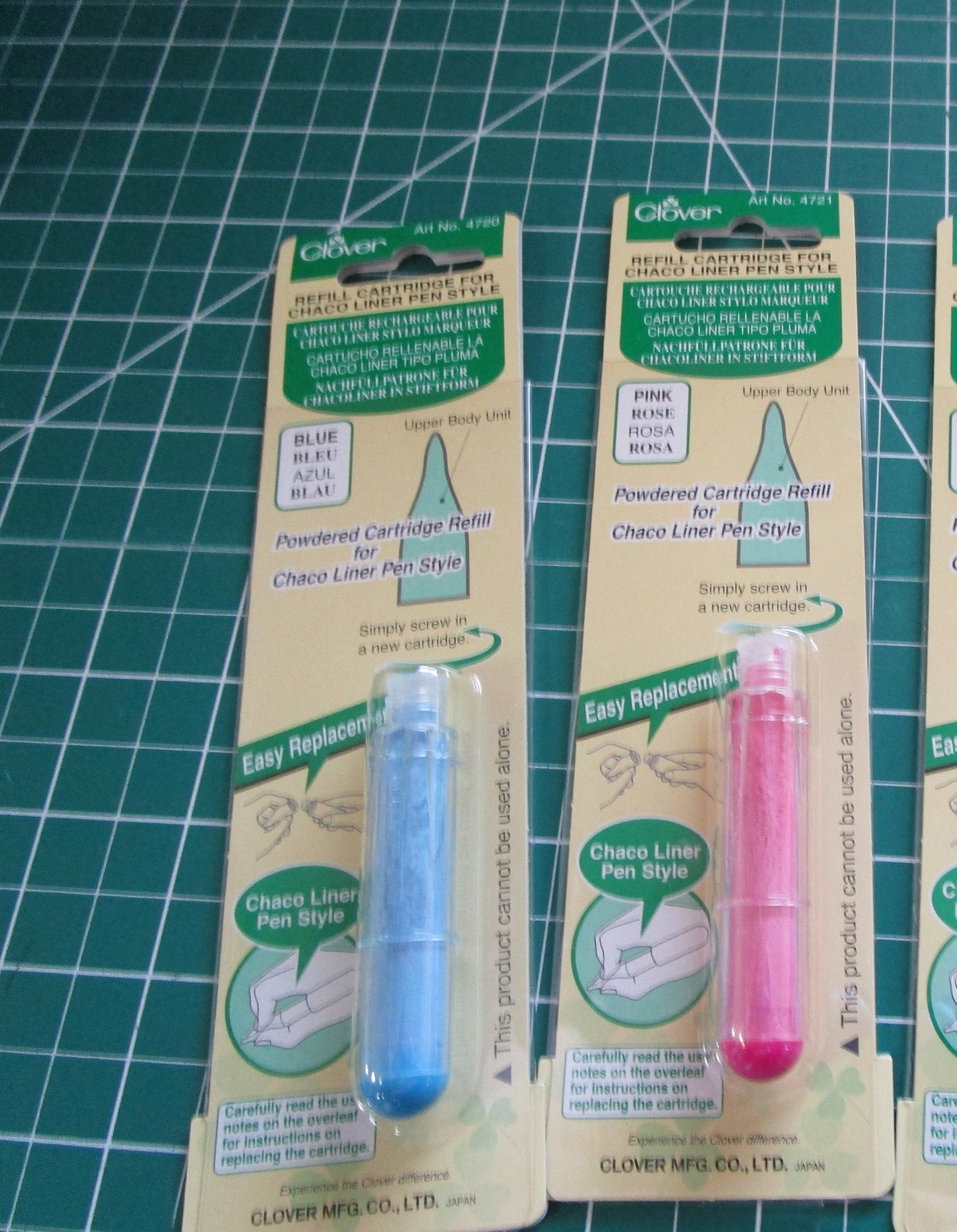 Clover Chalk Refill for Chaco Liner Pen Style White Blue - Etsy