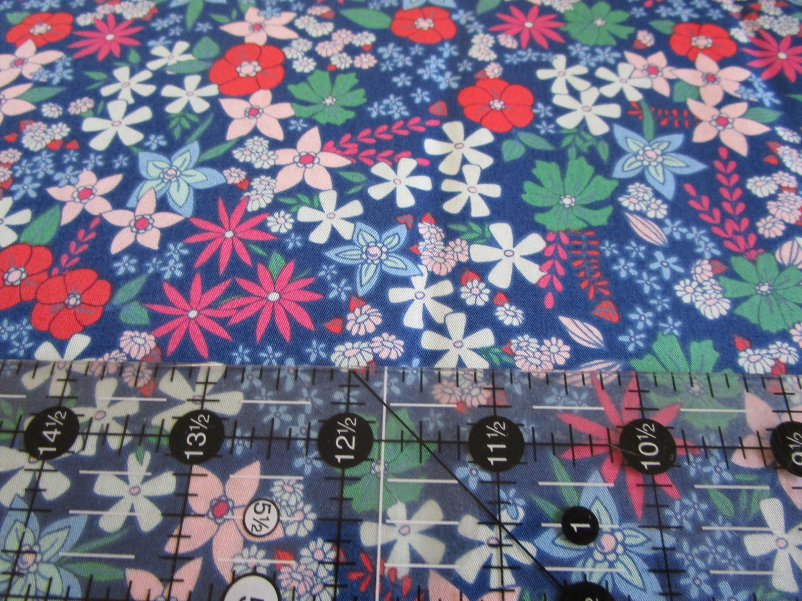 Floral Fabric-wildflower Fields Flowerette Art Gallery - Etsy