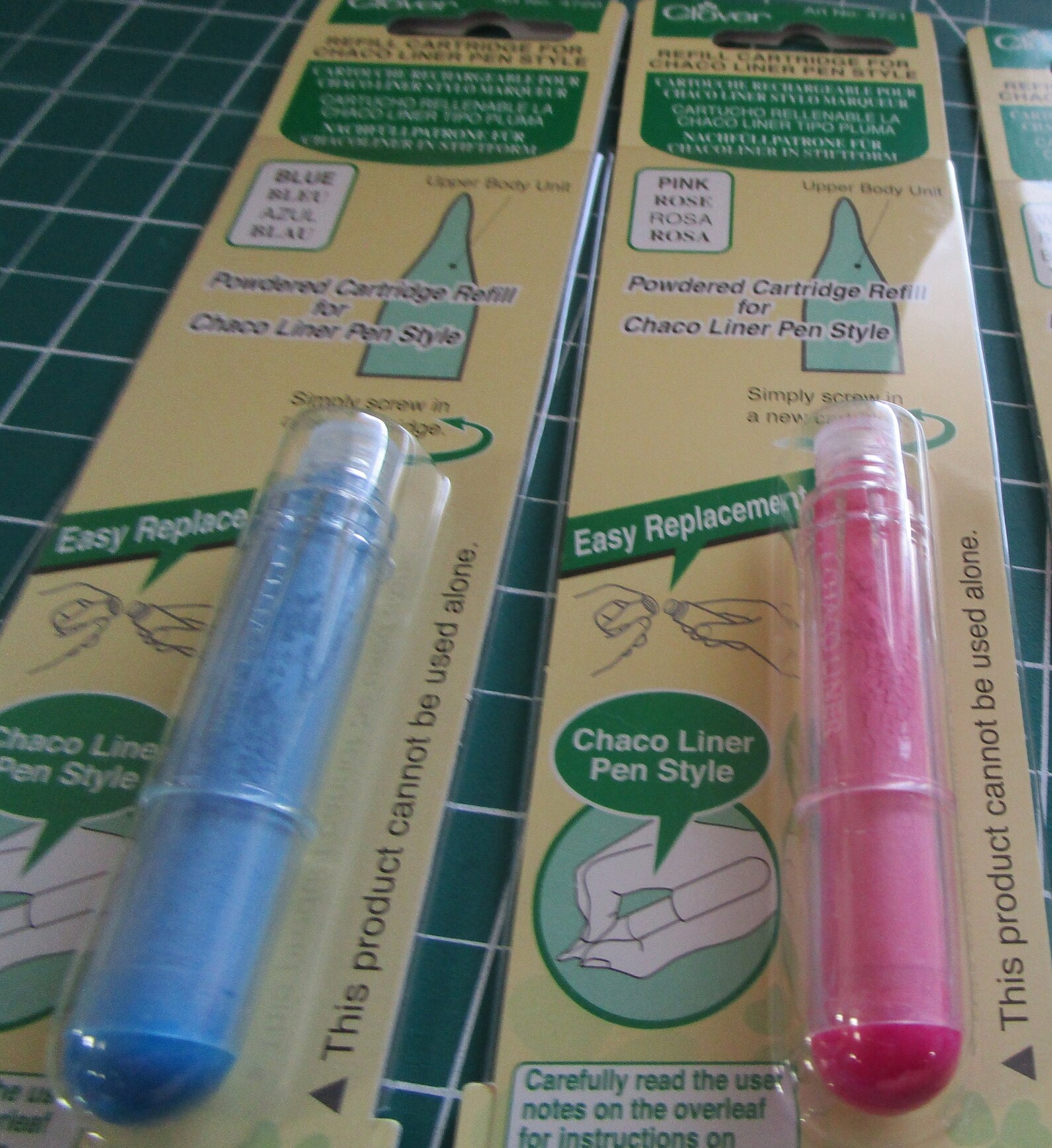 Clover Chalk Refill for Chaco Liner Pen Style White Blue - Etsy