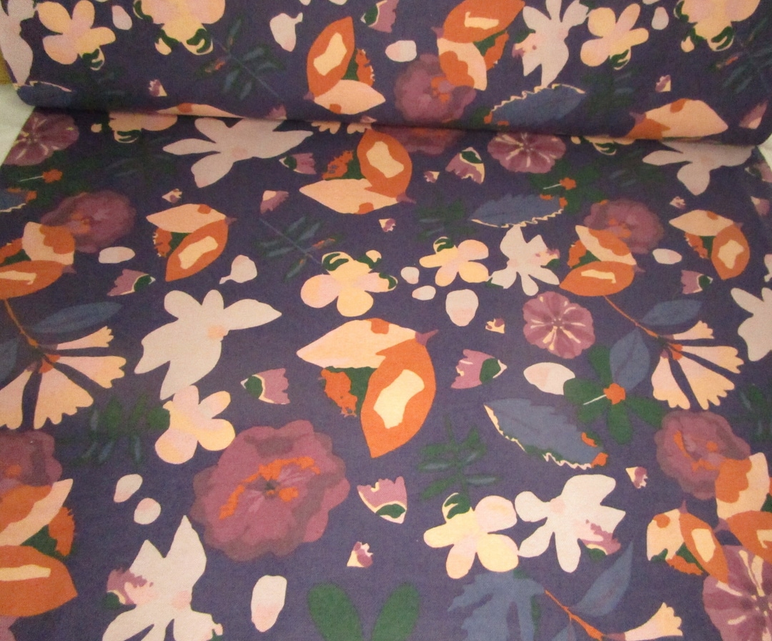 Super Snuggle Watercolor Floral Flannel Fabric Floral Flannel Cotton ...