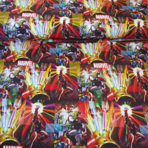Avengers Fabric - Etsy