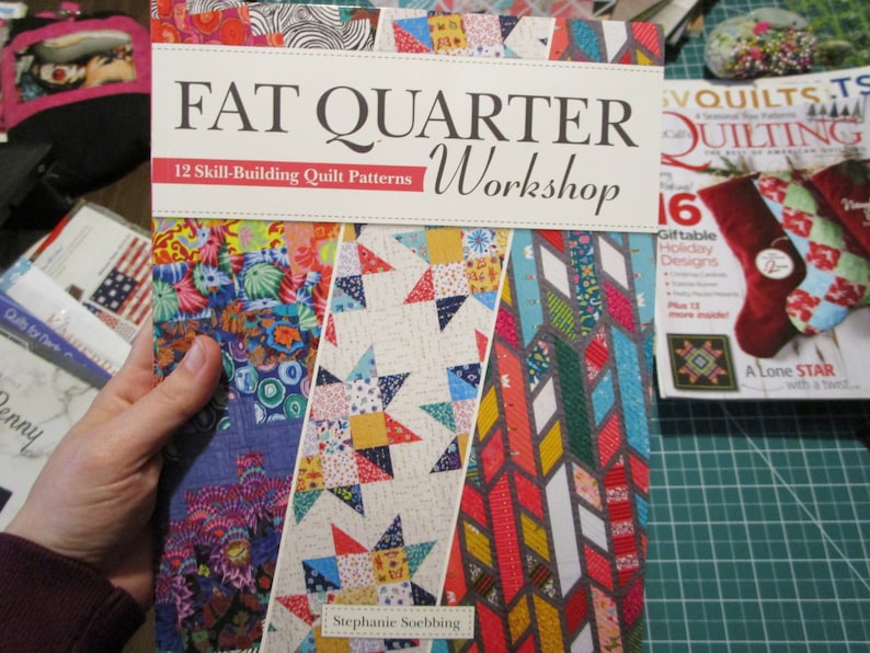 Fat Quarter Workshop Quilting Book Stephanie Soebbing - Etsy