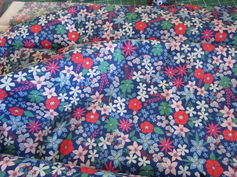 Floral Fabric-wildflower Fields Flowerette Art Gallery - Etsy