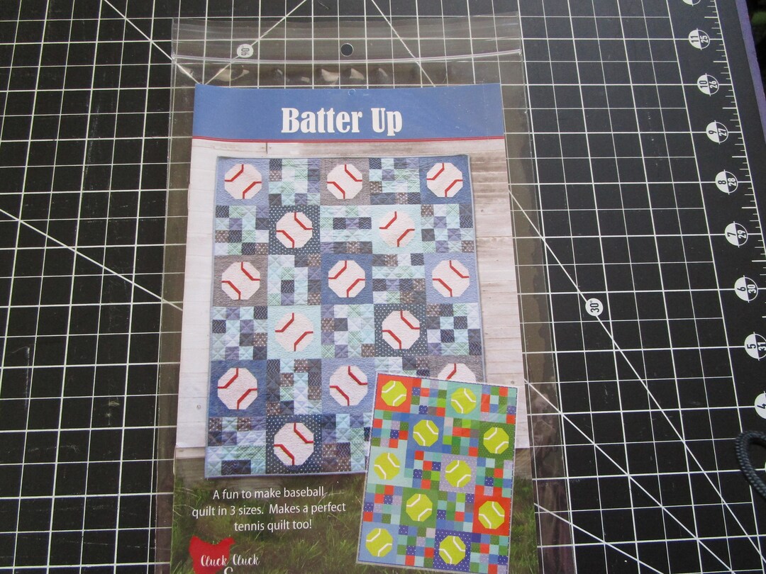 Batter up Quilt Quilting Pattern From Cluck Cluck Sew Patterns - Etsy