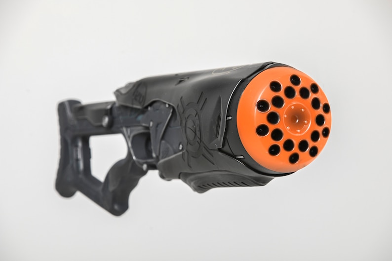 Nerf Swarmfire Automatique Cyber Noir Custom Painted Mod - Etsy