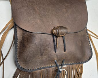 Buffalo Leather Possibles Bag - Small Size - Etsy