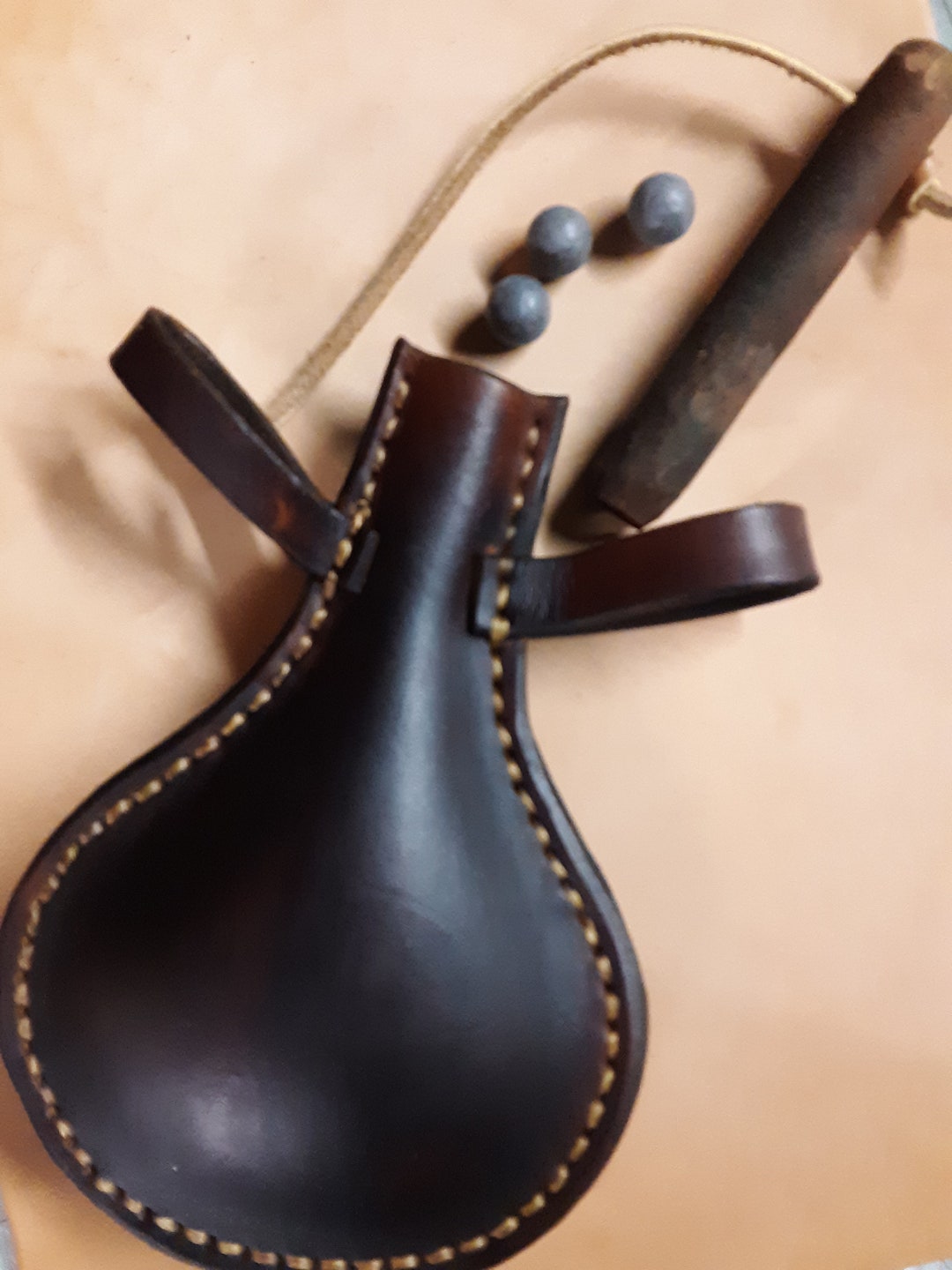 Black Powder Round Ball Pouch up to 50 Cal. - Etsy