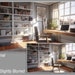 8 CORNER Office | Home Office Zoom Backgrounds | Zoom Background Office ...