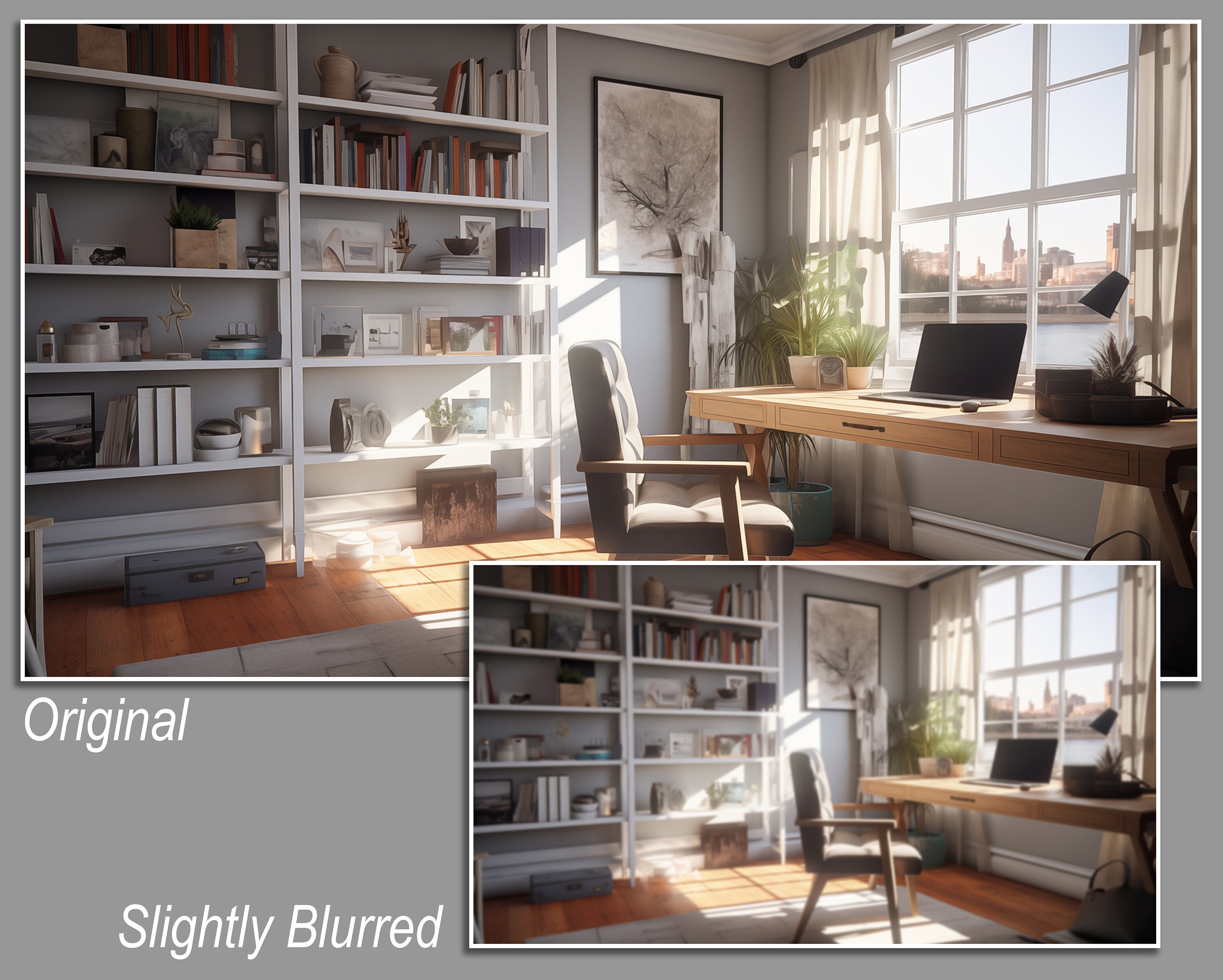 8 CORNER Office | Home Office Zoom Backgrounds | Zoom Background Office ...