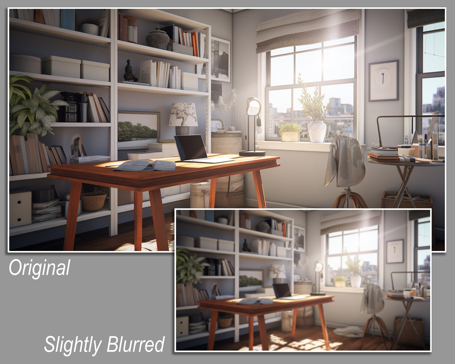 8 CORNER Office | Home Office Zoom Backgrounds | Zoom Background Office ...