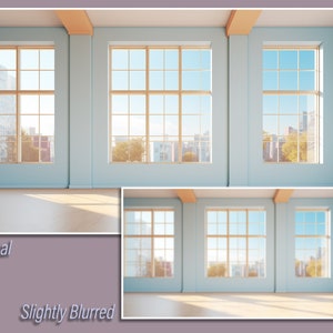 A WALL OF WINDOWS Background 2 | Six Zoom Background Windows | Zoom ...