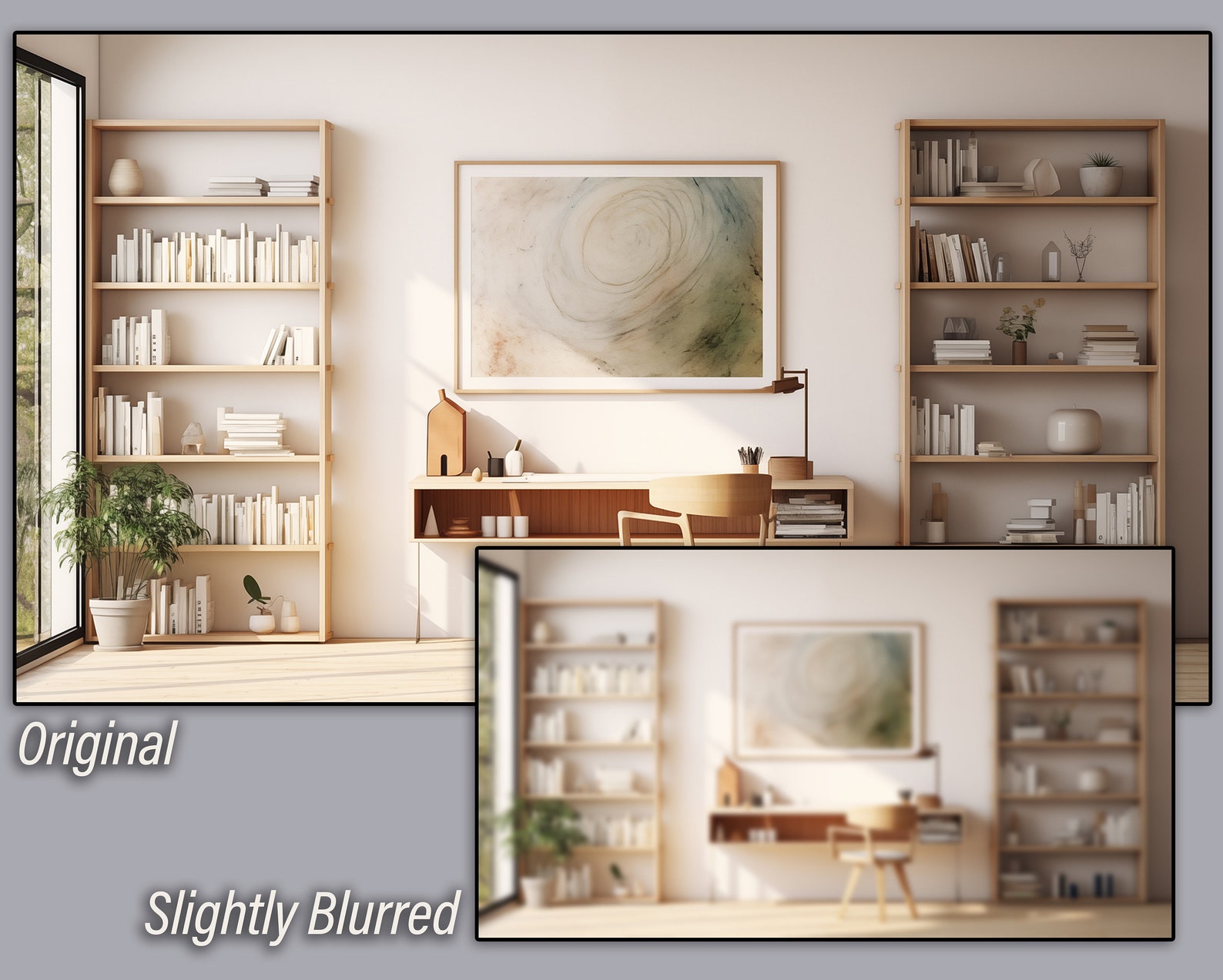 8 Home Office Zoom Backgrounds | Zoom Background Office | Zoom ...