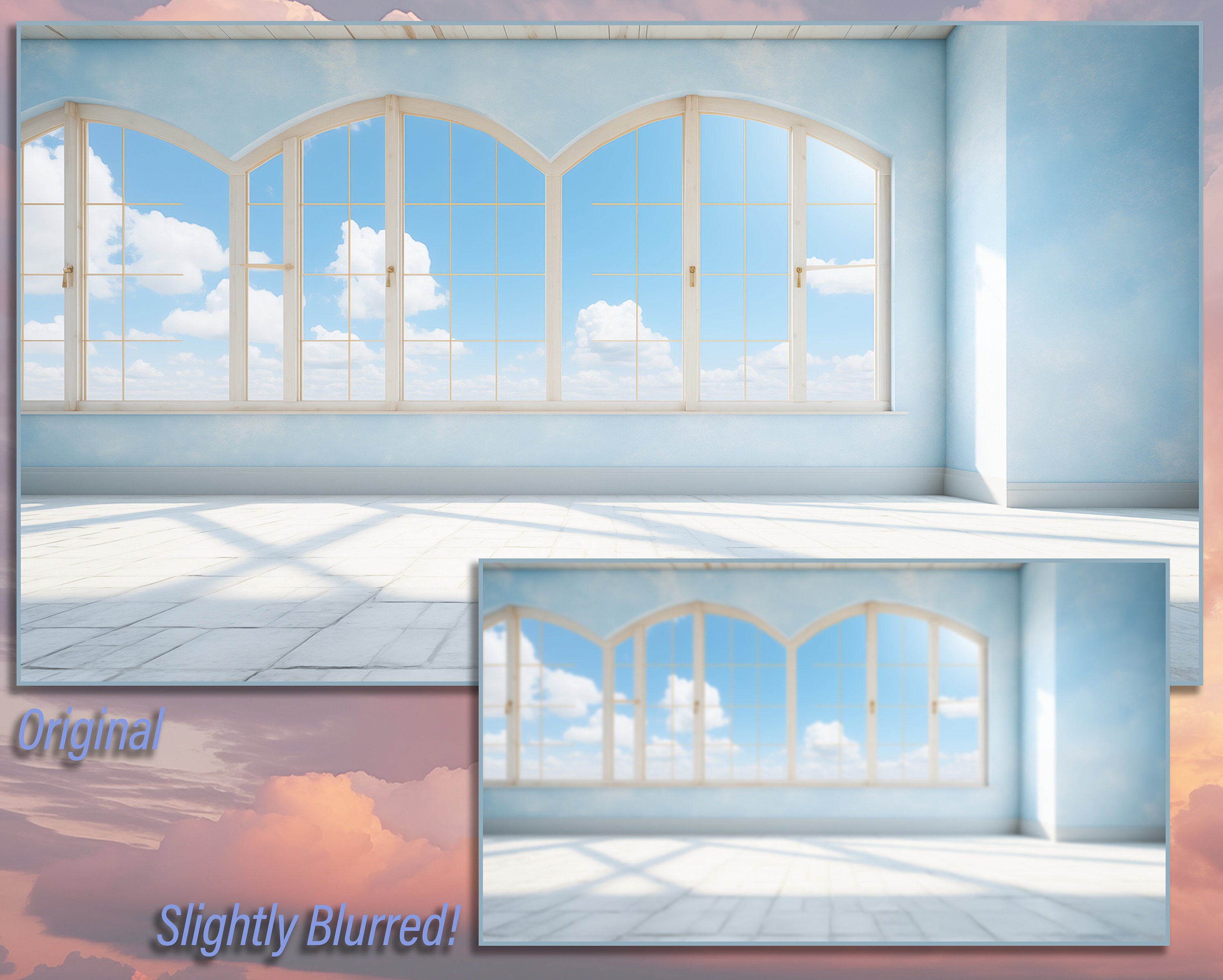 A WALL OF WINDOWS Background 1 | Six Zoom Background Windows | Zoom ...