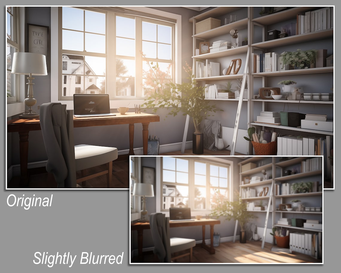 8 CORNER Office | Home Office Zoom Backgrounds | Zoom Background Office ...