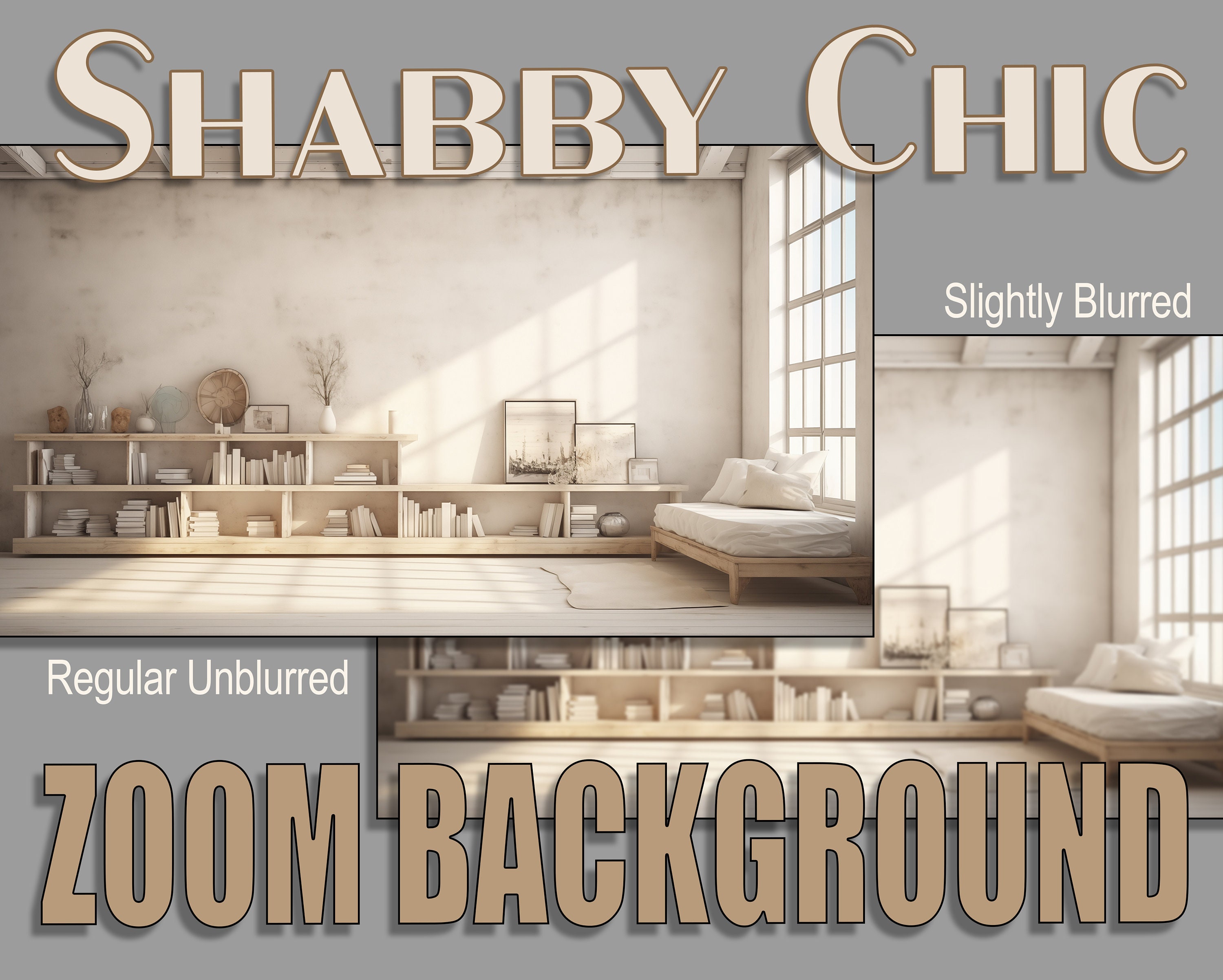 8 Zoom Backgrounds Sampler Bundle Zoom Background Office Zoom ...