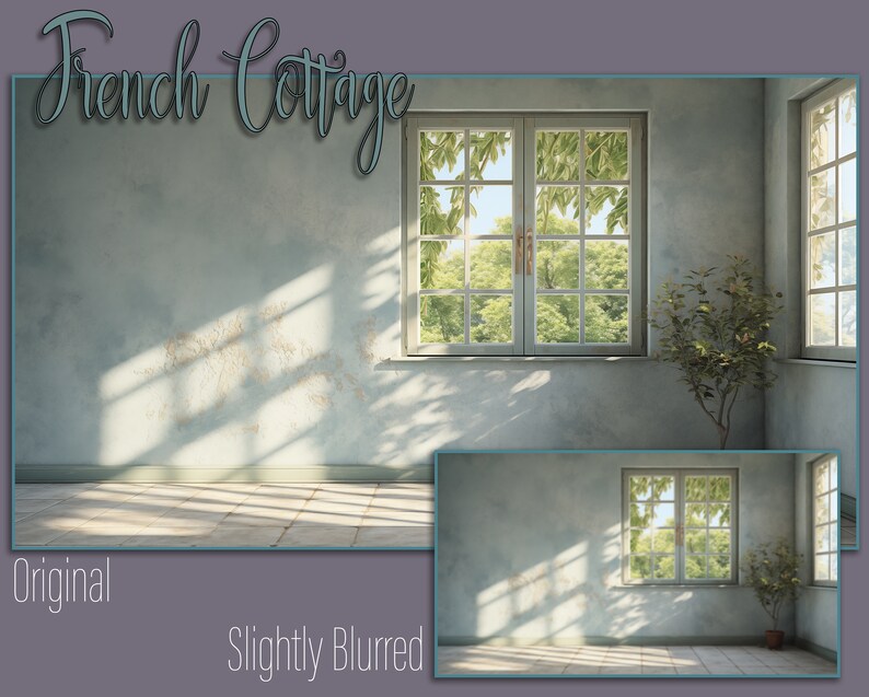 3 French Cottage Zoom Backgrounds | Zoom Background Office | Zoom ...
