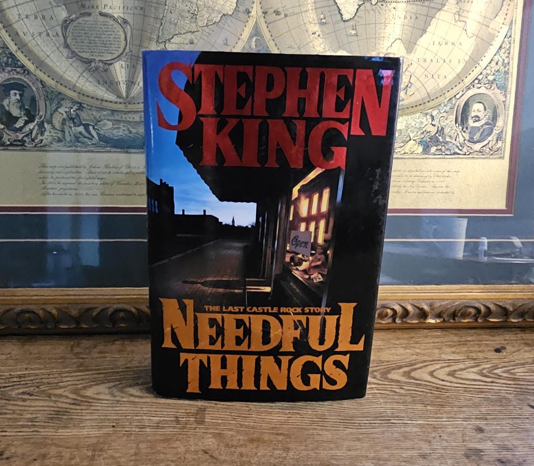 Stephen King’s Needful Things Hard Cover - Viking Press, 1st Edition ...