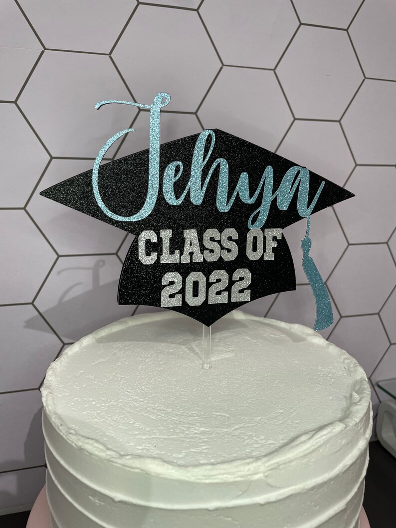Congrats Grad Cake Topper Graduation Cake Topper - Etsy