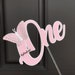 Butterfly 1st Birthday Cake Topper: Princess Party Decor - Etsy