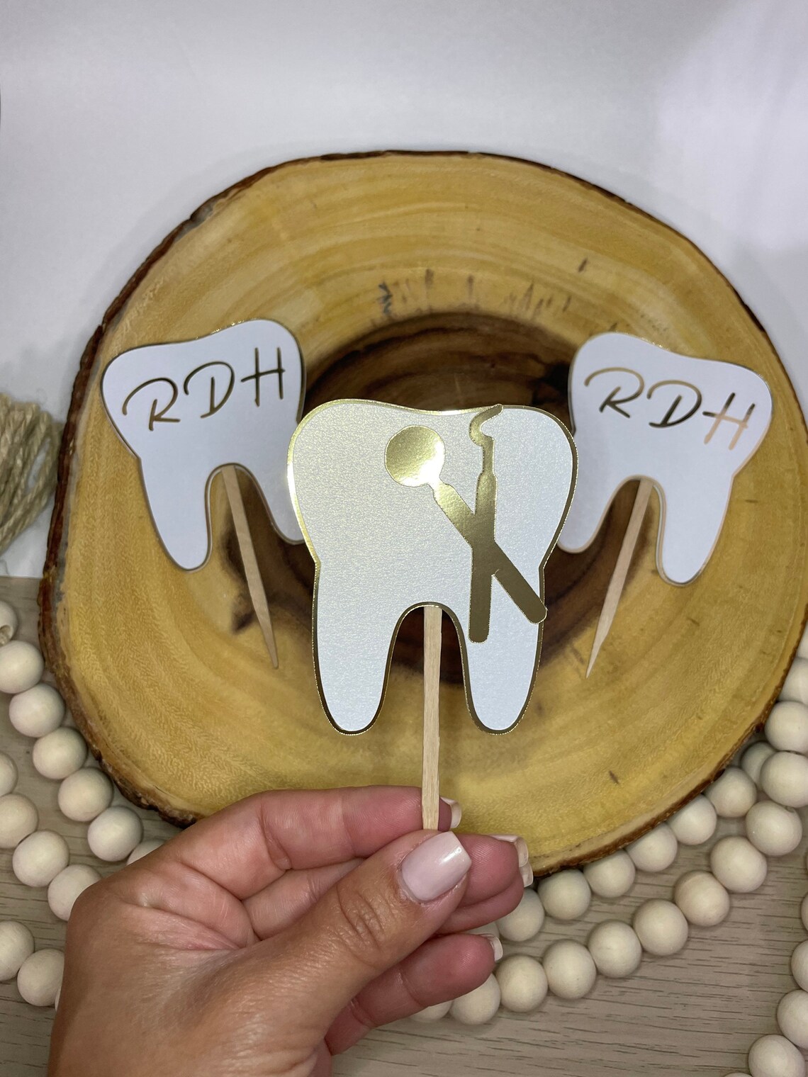 RDH Cake Topper | Dental Hygienist - Etsy