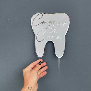 Congrats Dentist Cake Topper | Congrats Doctor Cake Topper | Dental ...