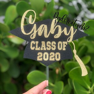Congrats Grad Cake Topper: Graduation Party Decor - Etsy