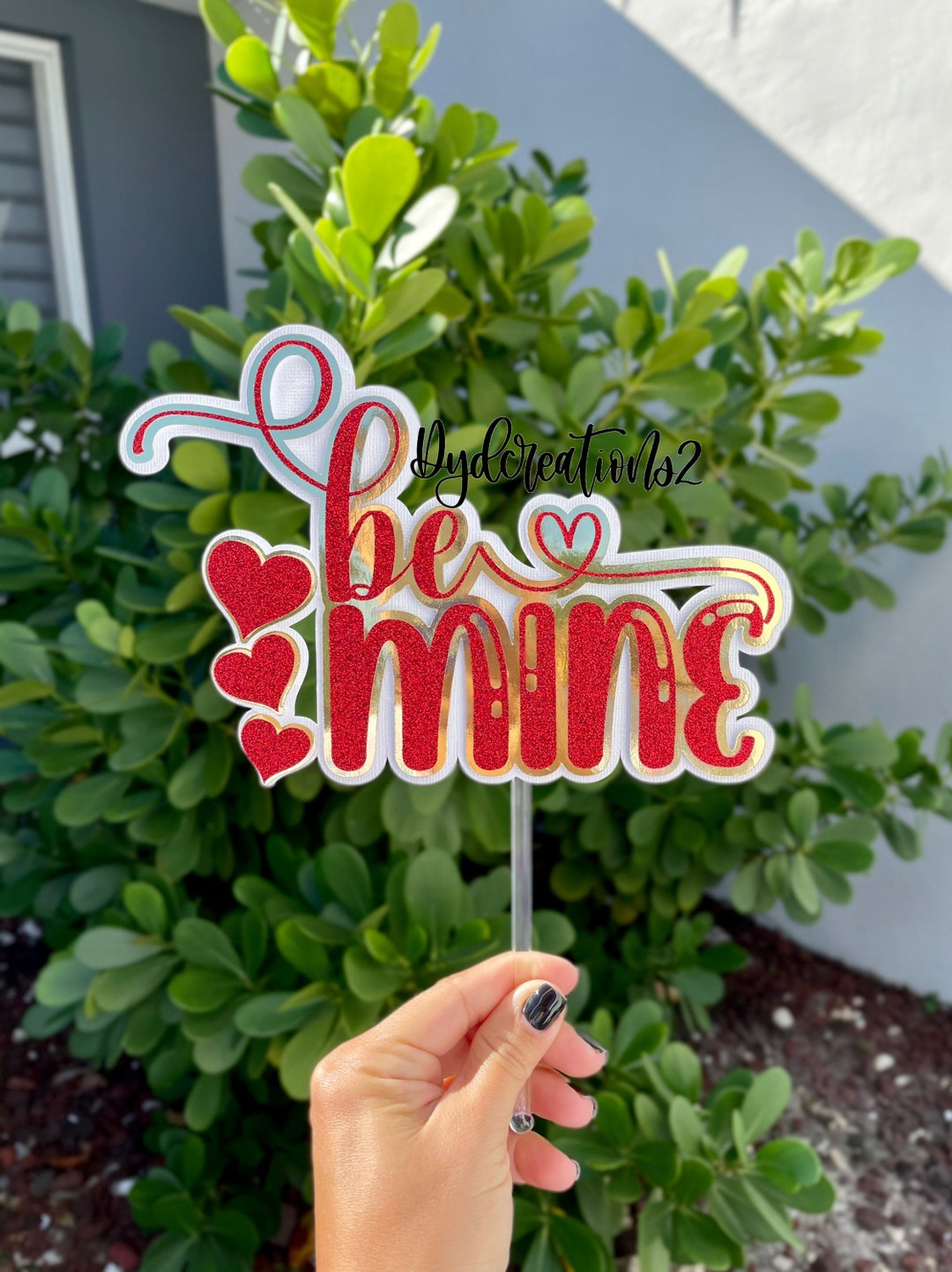 Be Mine Cake Topper: Valentine's Day Celebration - Etsy