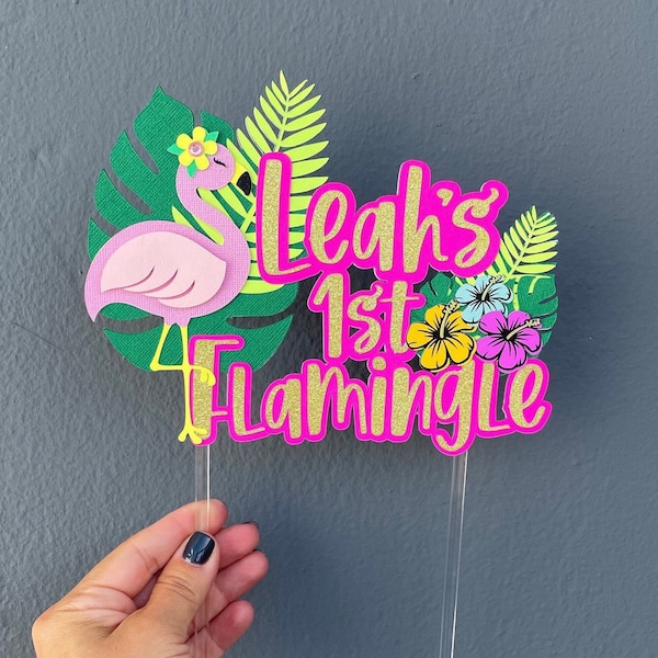 Flamingo Cake Topper - Etsy