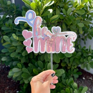 Be Mine Cake Topper: Valentine's Day Celebration - Etsy