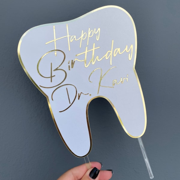 Dentist Birthday Cake - Etsy