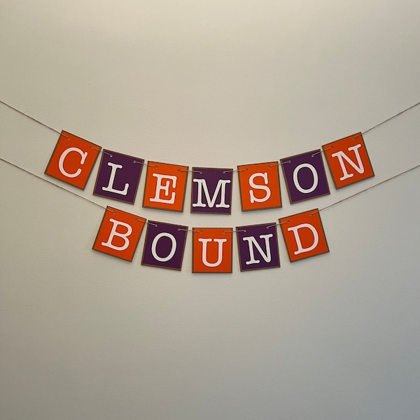 Clemson Tiger - Etsy