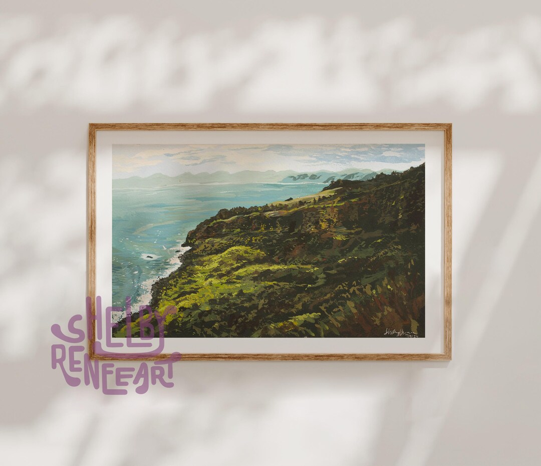 Te Teto Gorge, New Zealand Art Print, 6"x10" - Etsy