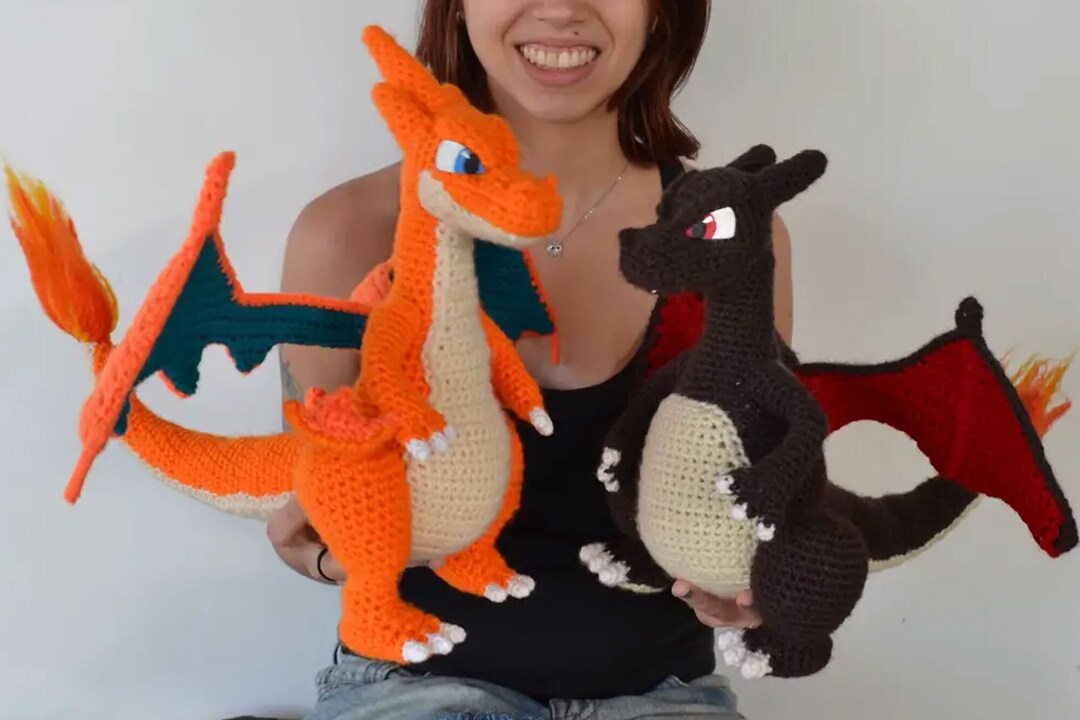 Pokemon Charizard Crochet Pattern PDF Pokemon Charizard - Etsy