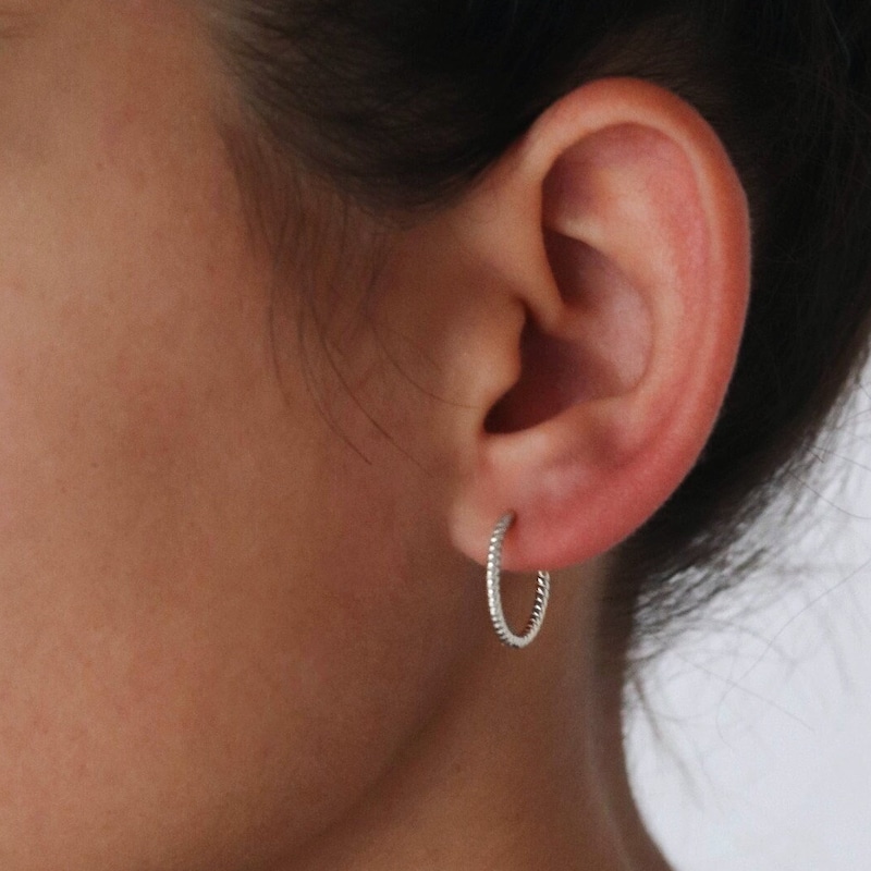 Thin Hoops - Etsy