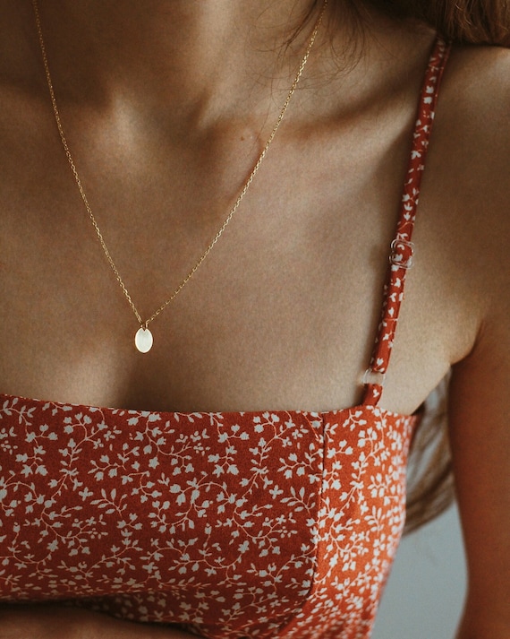 Etsy minimalist necklace store
