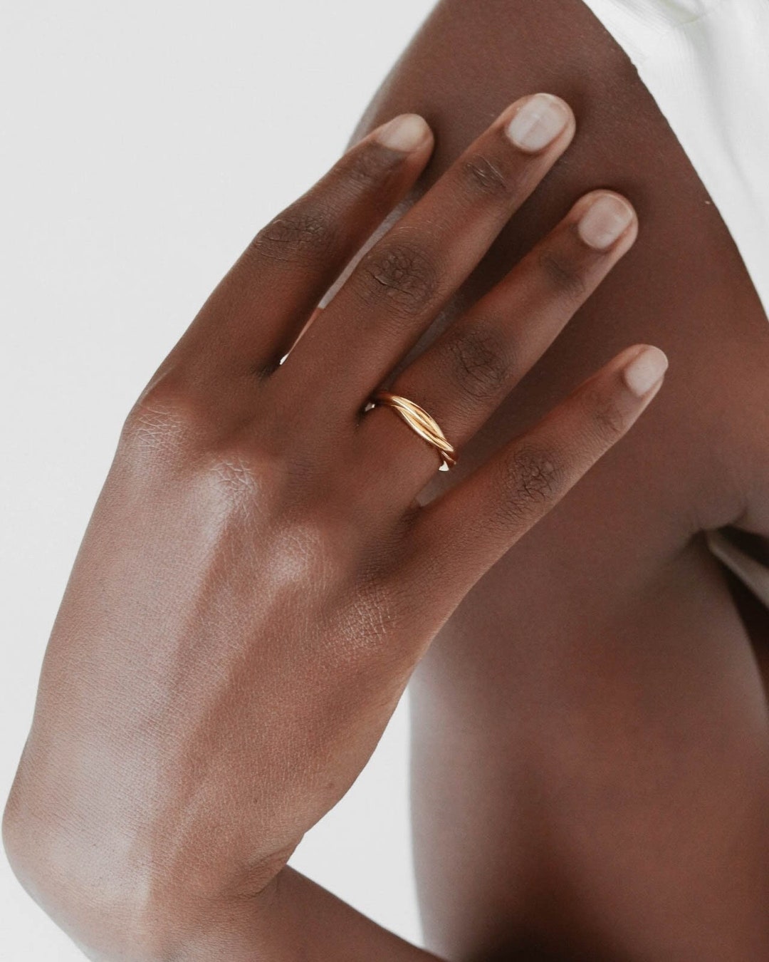 Never Fades - Water Resistant - Gold Band Ring - 18K Gold Ring ...