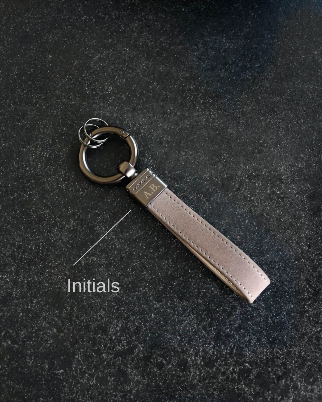 Premium Quality Keychain for Men - Personalized Gift for Him - Engraved ...
