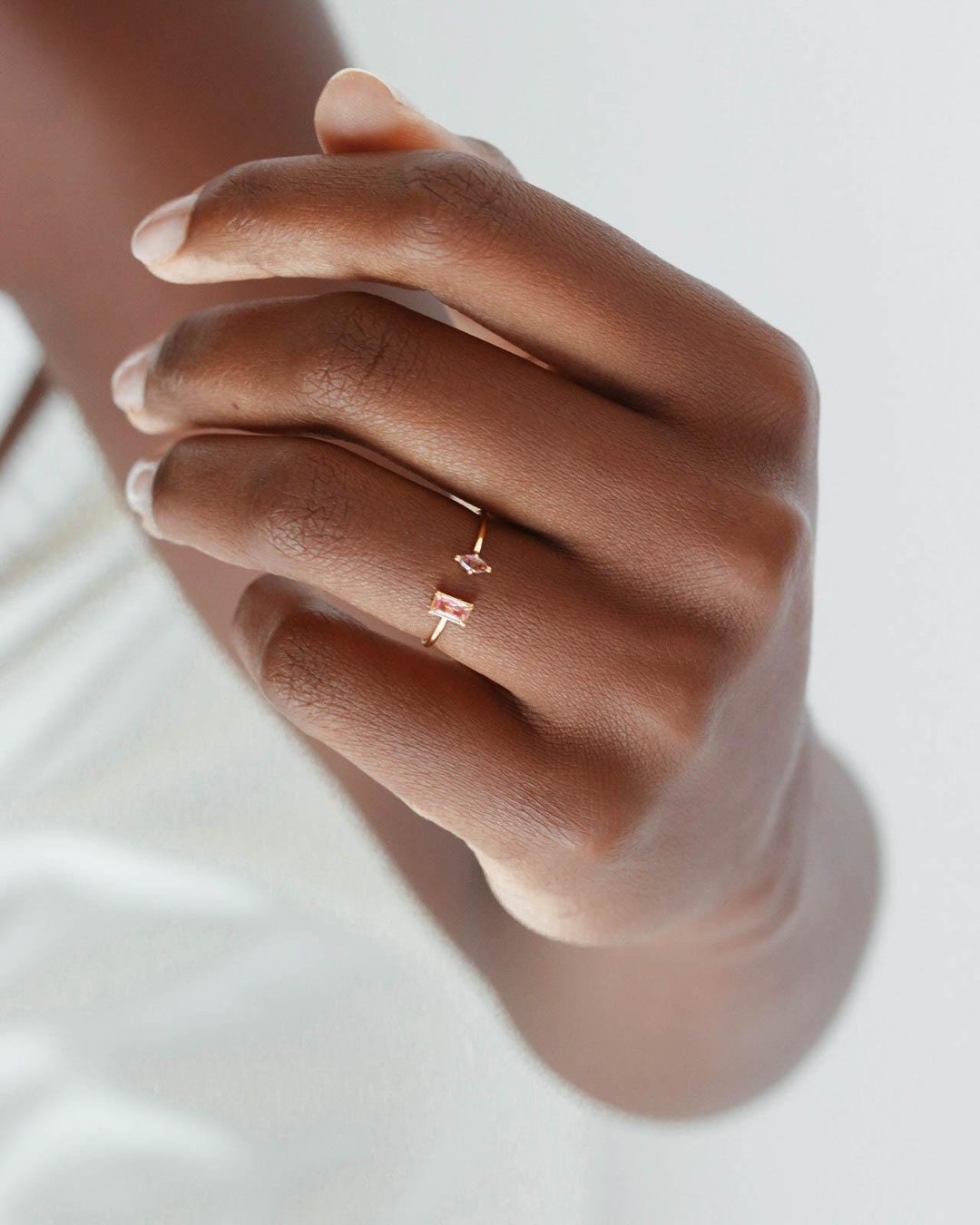 Never Fades - Water Resistant - Open Gold Ring - 18K Gold Ring ...